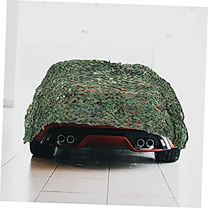 Yardwe 1pc Camouflage Camouflage Net Camo Mesh Hunting Blind Netting Shade Net Tarp Sunshade Mesh Nylon Camouflage Hunting Netting Camouflage Protective Nets Camouflage Netting Heavy Cs