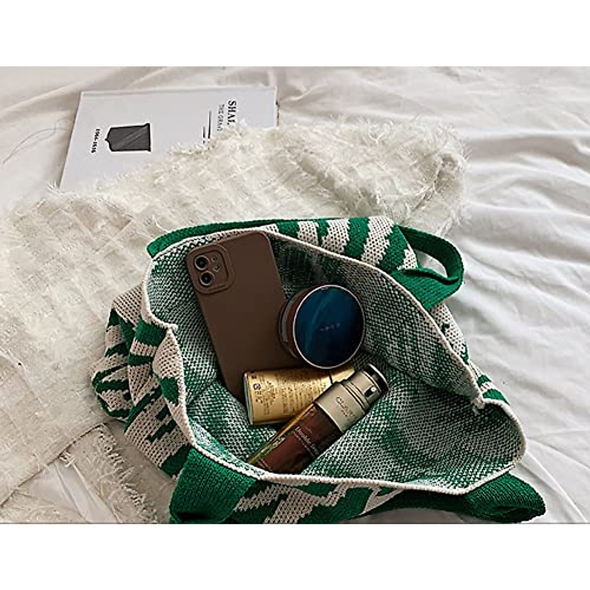 Tote Bag for Women Hobo Bag Satchel Bag Large Crossbody Bag Knit Beach Bag Cute Shoulder Bag Tote Handbags for Women 2023