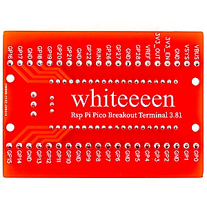 jujinglobal RPi PICO Breakout Board Module Soldered with Terminal Block 3.81mm Compatible with Raspberry PI PICO