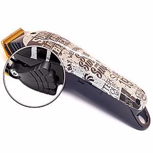 HONGNAL Professional Pro Hair Clippers Cutting Kit,2000mA Powerful Electric Cutting Trimmer Set,Hair Cutting Kit Cordless for Men,Great for Barbers and Stylists（(Summer Beach)