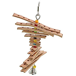 Bonka Bird Toys 1189 Holey Parrot cage Toy Cages Cockatiel Parakeet Budgie