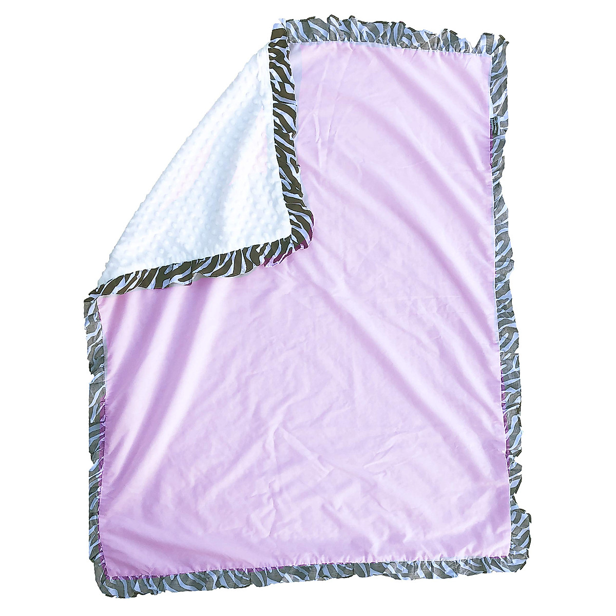 Baby Crib Bedding Set - Zebra Safari - Nursery Crib Bedding Sets for Girl Soft Quality Material with Vibrant Colors for a Dream Nursery Room - 4 Piece Baby Crib Set by Pam Grace