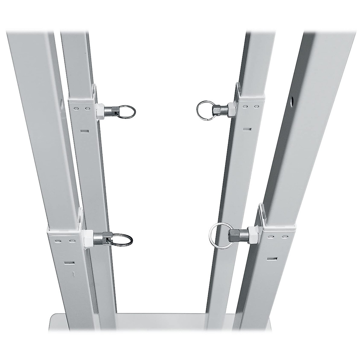 Rockville (1) RTP33-TV Pro Totem DJ Speaker/Lighting Stand w/Detachable TV Mount