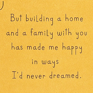 American Greetings Anniversary Card for Husband (Happy In Ways I'd Never Dreamed)