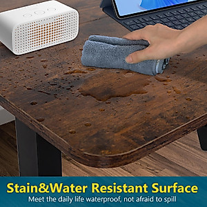 Adjustable Height Computer Workstation - Electric Lifting Sit Stand Desk, Rising Computer Table That Raises Up and Down for Home Office