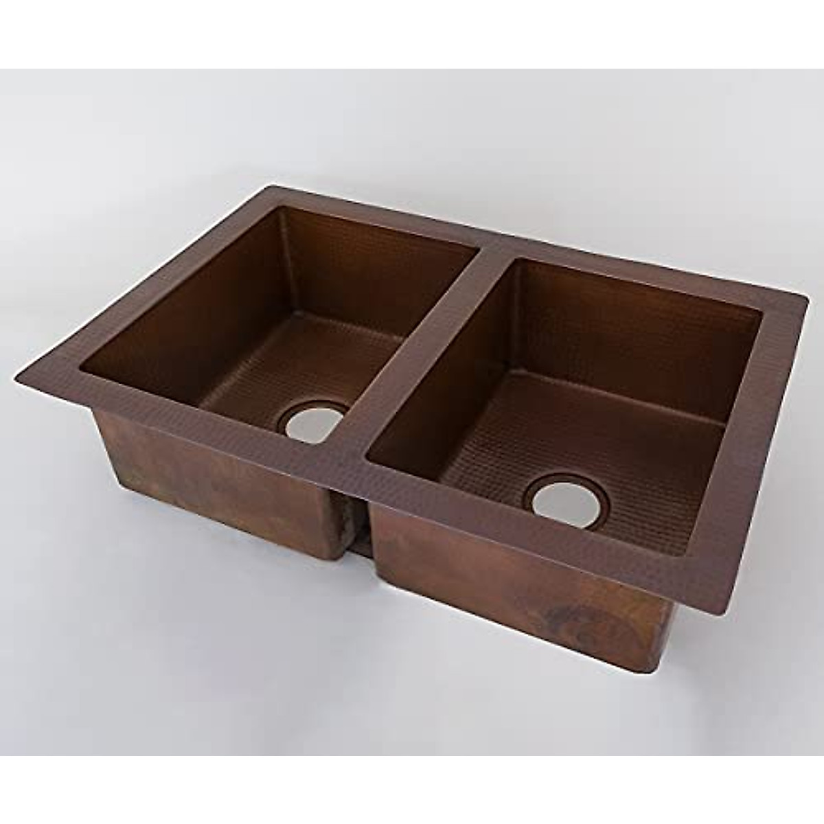 Copper Kitchen Sink 50/50