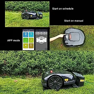 Smart Weeder, 3000 RPM Mowing Robot, Mowing Range: 2600㎡, Battery Life: 2-3 Hours, Anti-Theft + Automatic Charging, Used for Back Garden/Lawn Care