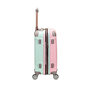 Rockland Melbourne Hardside Expandable Spinner Wheel Luggage, Mint, Carry-On 20-Inch