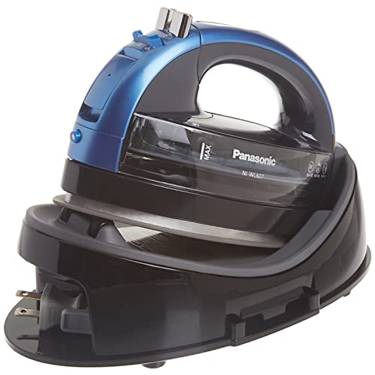 Panasonic 360º Freestyle Advanced Ceramic Cordless Iron NI-WL607 Blue