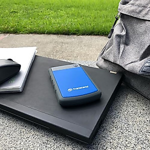 Transcend 4TB USB 3.1 Gen 1 StoreJet 25H3B SJ25H3B Rugged External Hard Drive TS4TSJ25H3B Blue