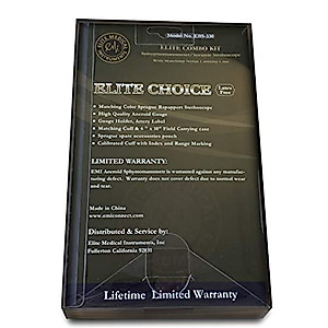 EMI Professional Deluxe Aneroid Sphygmomanometer and Sprague Rappaport Stethoscope Set Kit #330 (Pink)