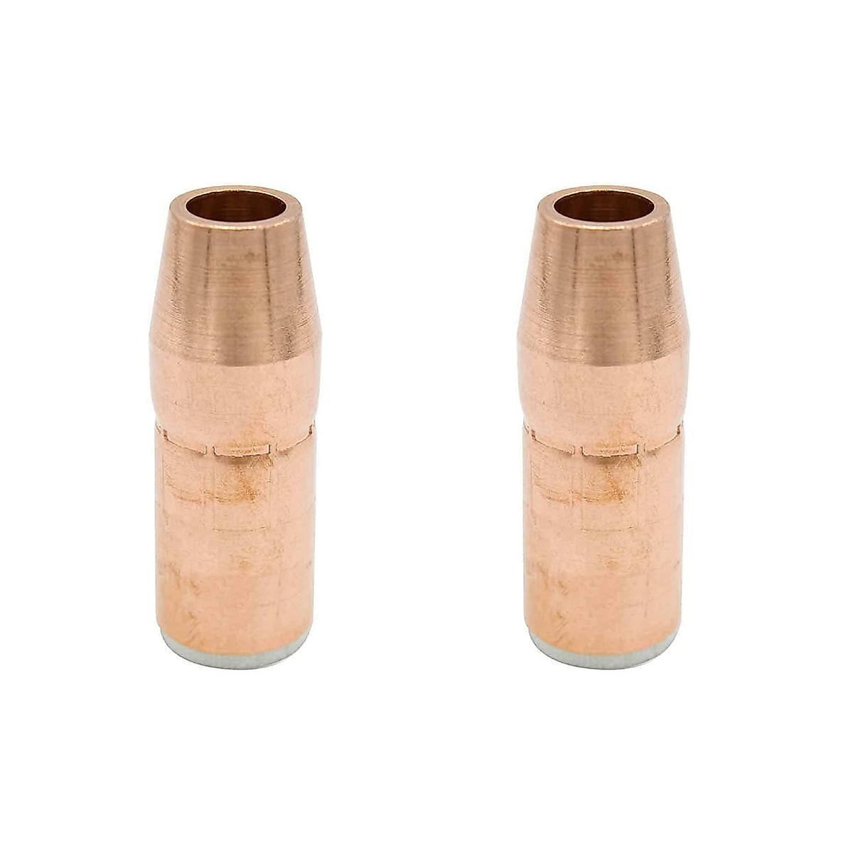 Nozzle For N-M1218C 1/2" ID 1/8" Recess AccuLock MDX Fits Miller MDX-250 Mig Gun (2-PK)