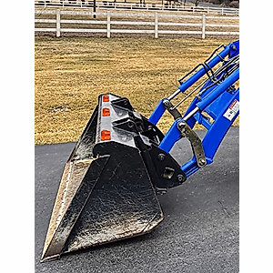 Sulythw 3/8" Tractor Bucket Hooks, (3 Pack) Max 15,000lbs Heavy Duty Bolt On Grab Hook, Grade 70 Forged Steel Tow Hook for John-Deere Kubata Kioti Truck UTV ATV Loader Skid Steer