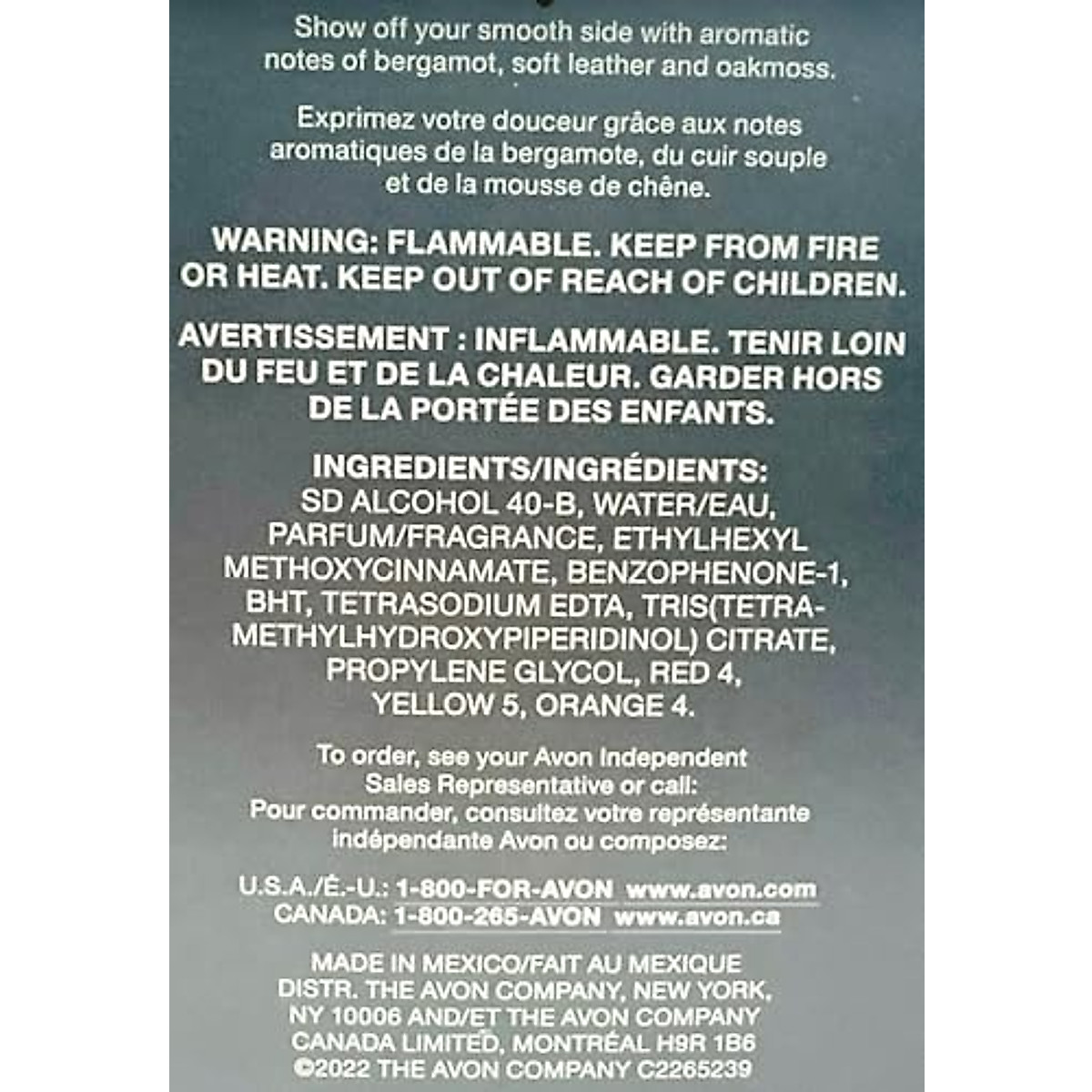 Avon Black Suede Eau de Toilette Spray for Men 3.4 fl oz - Authintic Avon