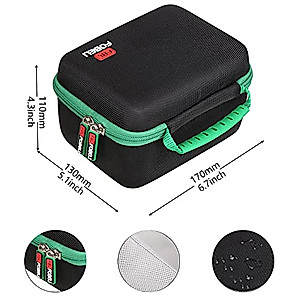 FBLFOBELI Portable Travel Carrying Case for Nebulizer, Handheld Personal Steam Inhalers Nebulizer Machine Storage Bag (Case Only)