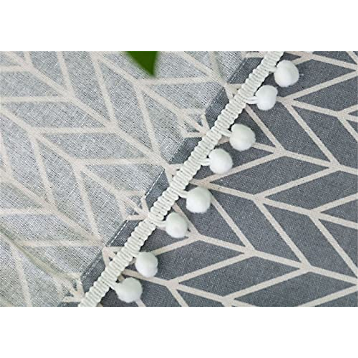 Dezapuby Dust-Proof Refrigerator Cover Cotton Washing Machine Top Protector with Side Storage Bags Universal Cover Cloth for Home and Kitchen (Gray Arrow)