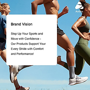 Aoliks Black Compression Socks for Women & Men,Support Knee High Socks for Running Athletic Nurses