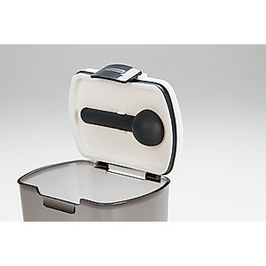 Progressive International PKS-600 1.5-Quart Plastic Coffee ProKeeper Storage Container with Scoop, Tinted