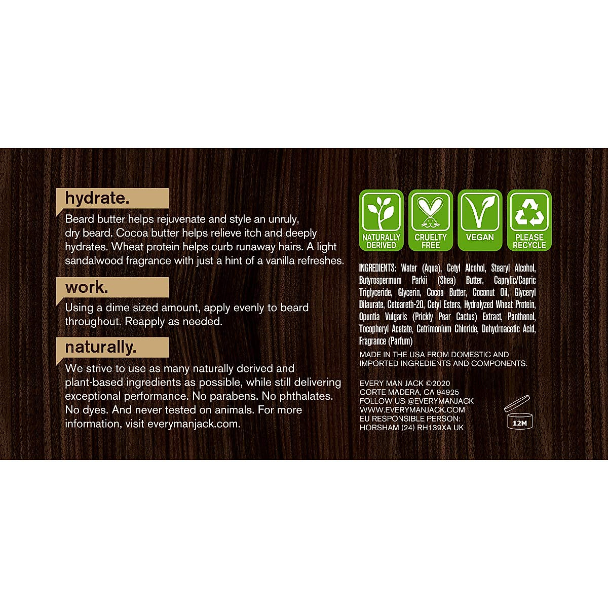 BUTTER BEARD SANDALWOOD