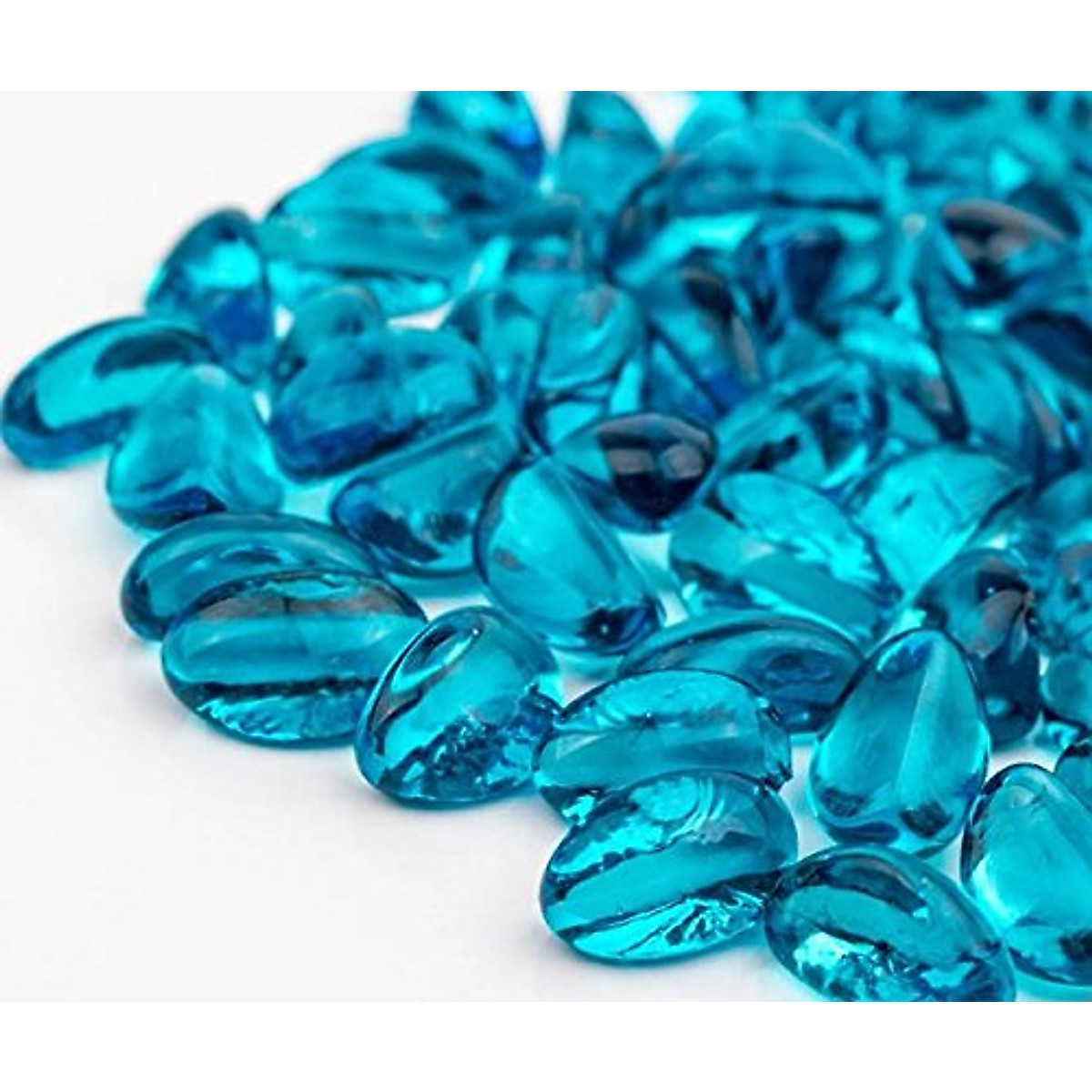 AKOYA Outdoor Essentials 42" Outdoor Propane Gas Fire Pit Table Bowl in Gray (Caribbean Blue)