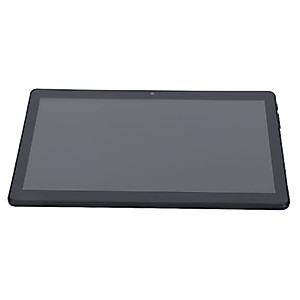 Sanpyl Tablet PC, 10.1in High Definition Android9.0 2GB 32GB ROM WiFi 4G Dual SIM Card Tablet PC 100-240V (Black)