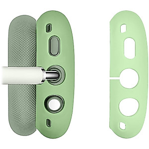 SaharaCase Silicone Combo Kit Case for Apple AirPods Max Headphones [Rugged] Headphone Protection Antislip Grip Slim Fit (Green)