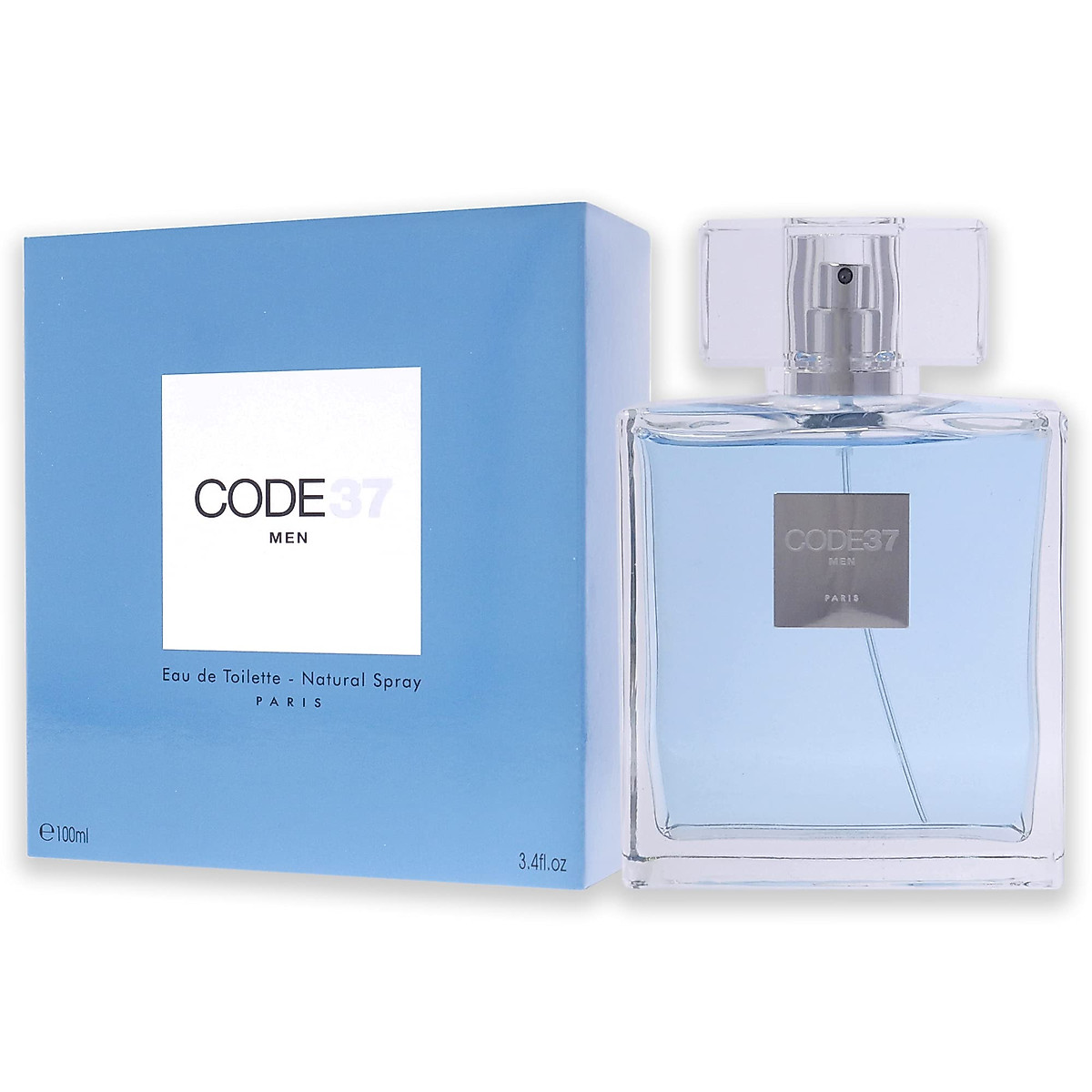 Karen Low Code 37 Eau De Toilette Spray for Men, Citrus-Aromatic-Woody Fragnance 3.4 Fl Oz (Pack of 1)