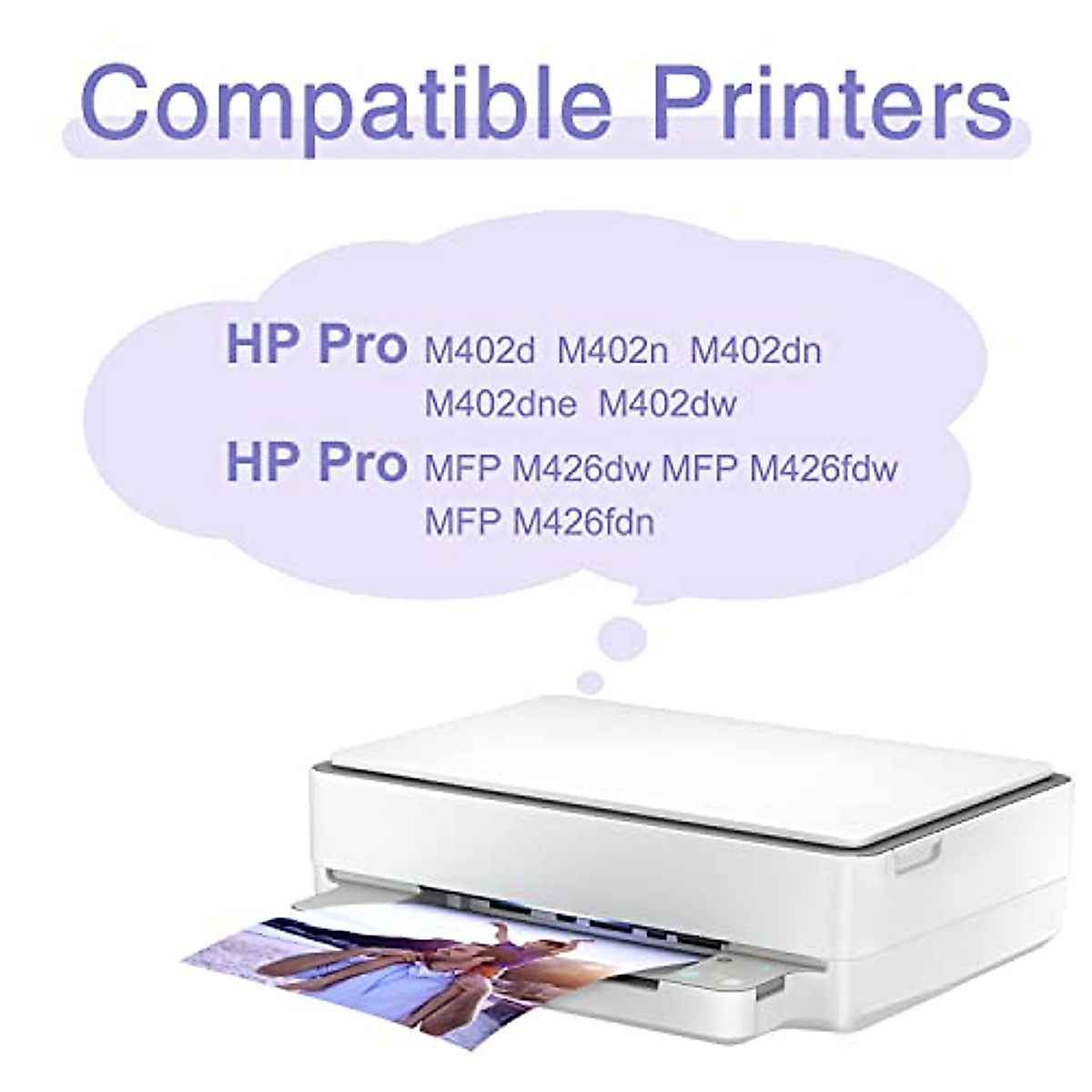 RETCH Compatible Black Toner Cartridges Replacement for HP 26A CF226A 26X CF226X Work with Pro M402dne M402dn M402n M402dw MFP M426fdw M426fdn M426dw (2 Pack)