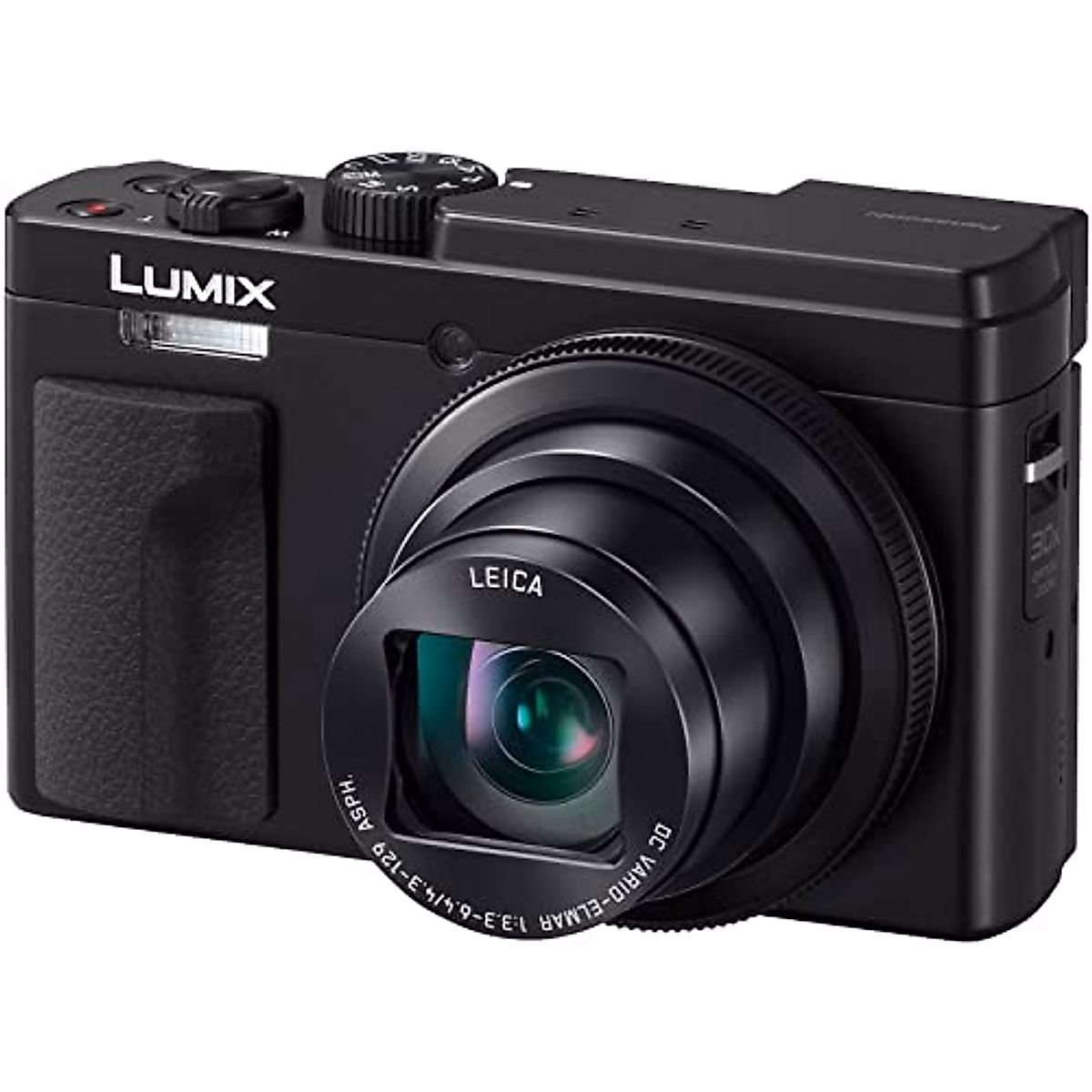 Panasonic LUMIX ZS80D 4K Digital Camera, 20.3MP 1/2.3-inch Sensor, 30X Leica DC Vario-Elmar Lens, F3.3-6.4 Aperture, WiFi, Hybrid O.I.S. Stabilization, 3-Inch LCD, DC-ZS80DK (Black)