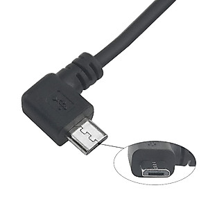 XINGYHENG 2PCS DC-DC Buck Converter Module 3A 12V 24V to 5V DC Power Converter with Micro USB Connector (Right Angle USB Interface)