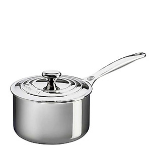 Le Creuset Tri-Ply Stainless Steel 2 Quart Saucepan