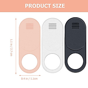 3pcs Protection Cover Webcam Slider Cover Webcam Cover Lens Privacy Covers Privacy Cover Slide Computer Cover Laptop Covers