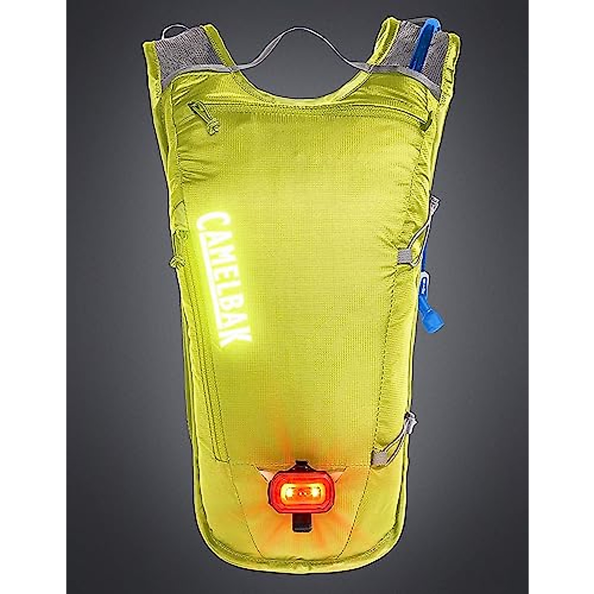 CamelBak Classic Light Bike Hydration Pack 70oz, Safety Yellow/Silver