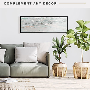 MCS Foundation 13.5x40 Poster Frame Traditional Black, Vertical & Horizontal Wall Hanging Large Picture Frame for Photos, Panoramics, Posters & Art Prints (1-Pack)