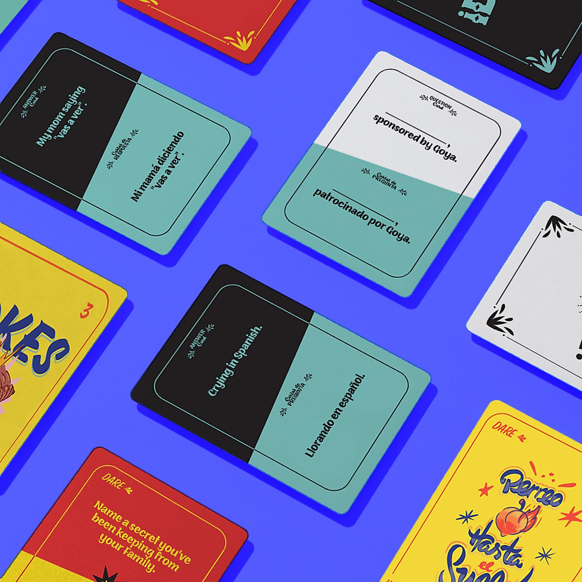 Dios Mio! Party Game - Bilingual Comedy Card Game for Latinos, Fun for Family Game Night, Ages 17+, 4-10 Players, 30-60 Min Playtime, Made by Fitz Games