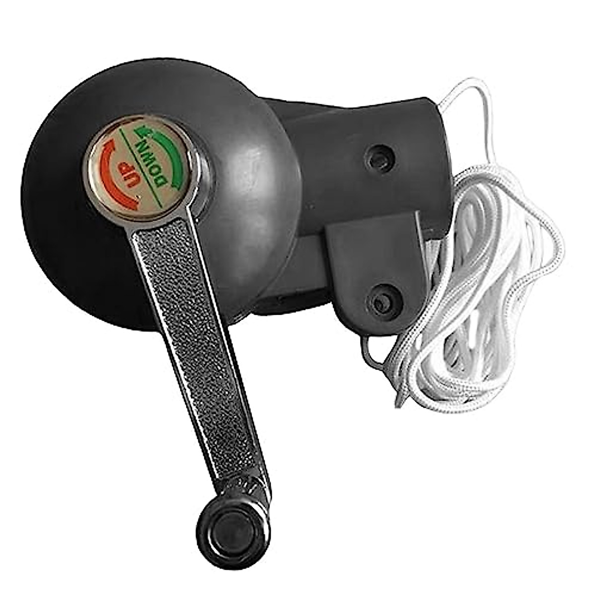 Gralara Patio Umbrella Accessories Outdoor Umbrella Accessories Replace Stainless Holder Side Hanging Umbrella Replacement Parts for Courtyard Patio, Crank Handle