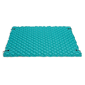 Intex 56841EP Giant Inflatable Floating Water Pool Lake Mat Platform Pad, Teal