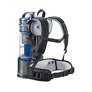 Prolux 2.0 Standard Bagless Backpack Vacuum Cleaner, Lightweight & Comfortable for Residential & Industrial Use, Double HEPA Filtration, Multiple Attachments, Padded Straps