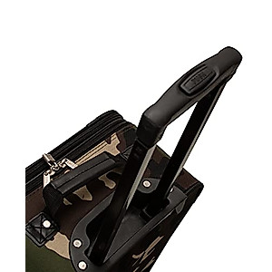 Rockland Journey Softside Upright Luggage Set, Expandable, Camouflage, 4-Piece (14/19/24/28)