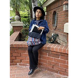 Unisex Blue Woven Cotton Ethnic Hippie Backpack or Daypack By Original Collections