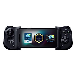 Razer Kishi Mobile Game Controller/Gamepad for iPhone iOS: Works with most iPhones – X, 11, 12, 13, 13 Max - Apple Arcade, Amazon Luna, Google Stadia - Lightning Port Passthrough - MFi Certified