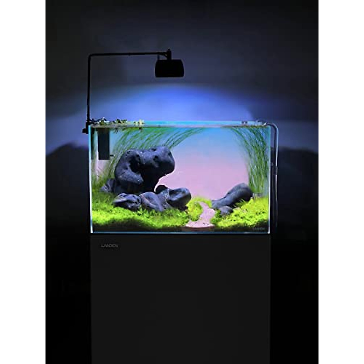 LANDEN HYDROLIT 35 RGB LED Aquarium Light for Freshwater- Full Spectrum Lighting with Adjustable BrightnessWith Controller(Light with Mount Kits only)