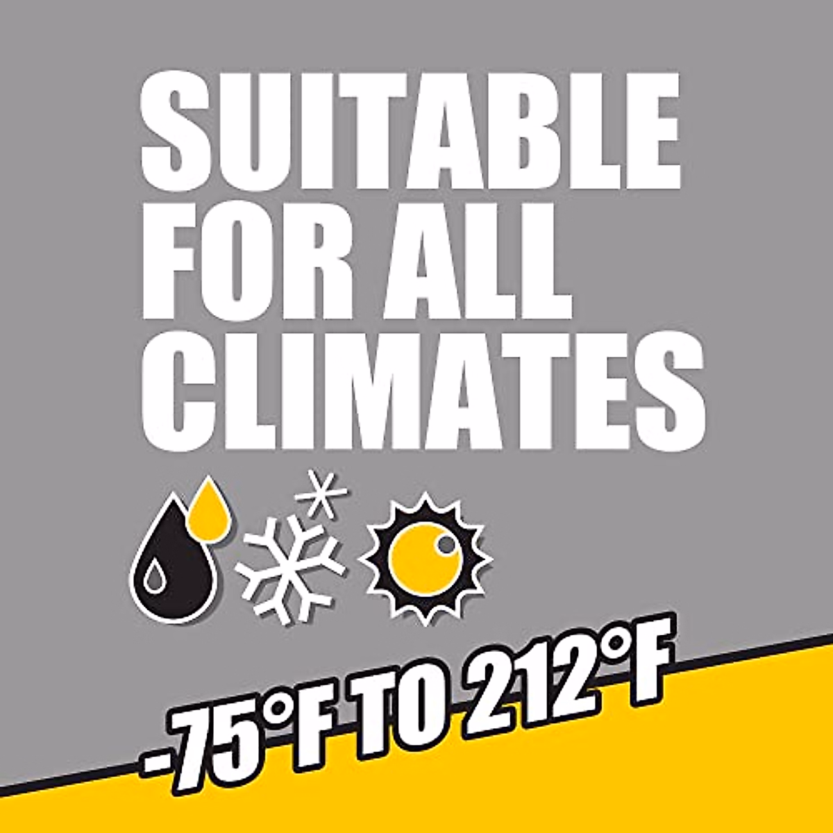 Titebond 61121 WeatherMaster Metal Roof Joint-sealants, 9.5 oz, Black