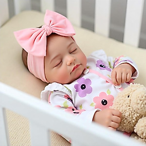 BABESIDE Reborn Baby Dolls Connie - 20 inch Soft Vinyl Realistic-Adorable Baby Doll Real Life Lifelike Baby Dolls with Complete Accessories Perfect for Cuddling, Playtime, and Gift Giving