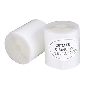 Bicycle Tire Liner, Bike Inner Tube Tire Tyre Protector Mountain Bicycle Linings Puncture Proof Tap Cycling Riding Anti Flat Belt High Tensile Strength Pad Protection for Road MTB BMX 700C 26" 2Pack