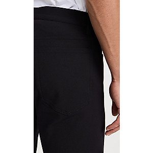 Theory Men's Raffi Neoteric Twill Pants, Black, 33