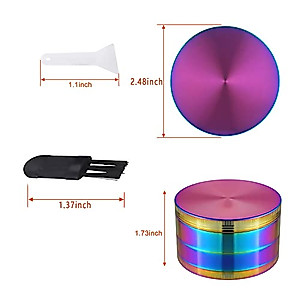 Spice Grinder 2.4 Inch - Rainbow Color
