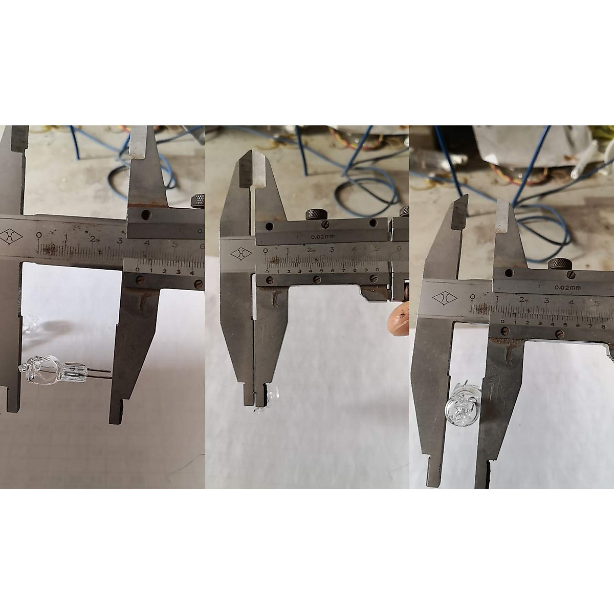 G8 Halogen Bulbs 20W G8 20Watt 120V Halogen Light Bulbs T4 JCD Type 120V Bi-Pin Base G8 Lamp for Under Cabinet Puck Lighting Replacement,Clear Lens,Warm White,2700K,10 Pack