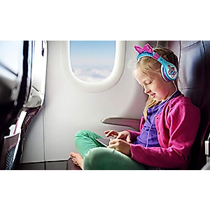 eKids JoJo Siwa Headphones for Kids, Volume Limited Headphones with Parental Controls, Childrens Headphones for School, Home, Travel, Designed for Fans of JoJo Siwa Gifts for Girls