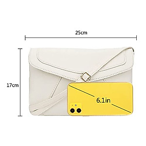 Women Small Faux Leather Cross-body Shoulder Bag Handbag Clutch